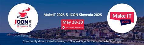 ziga vaupot on linkedin makeit 2025 jcon openblend slovenia 2025