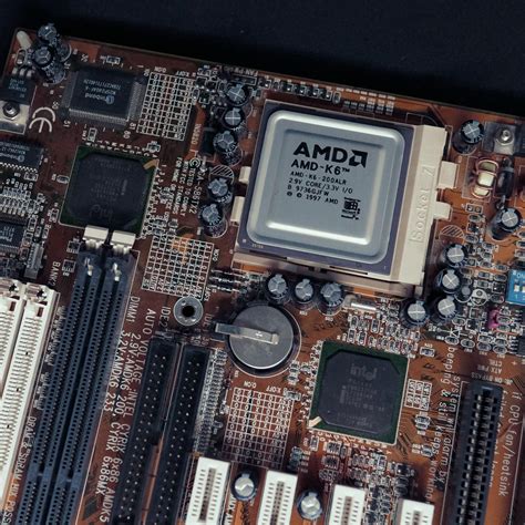 By The Power Of Amd K6 Chip From 1997 Amd K6 200alr Release Price 349 R Vintagecomputing