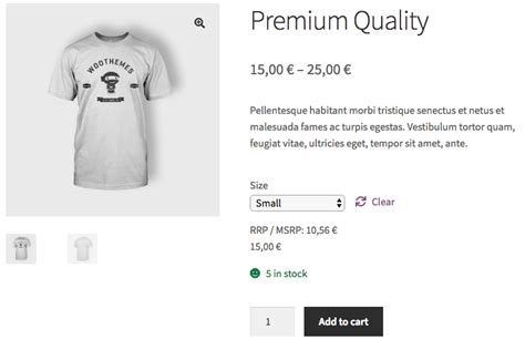 Php Additional Price Field In Variations For Woocommerce Variable Products Stack Overflow