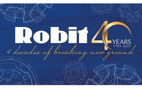Robit Celebrates 40 Year Anniversary In 2025 Water Well Journal