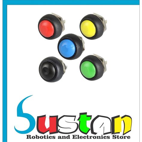 Jual PBS 33B 12MM Waterproof Momentary ON OFF Push Button Switch Shopee Indonesia