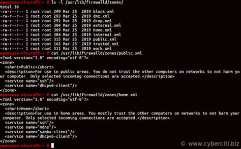 How To Set Up A Firewall Using Firewalld On Opensuse Linux Nixcraft