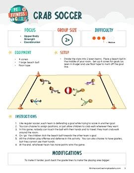 PE Fitness Games Fun Activities For The Classroom By PE Power Pack