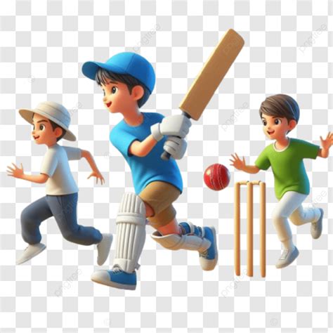 크리켓을 낳는 아이들 크리켓 노는 아이들 스포츠 Png 일러스트 및 이미지 에 대한 무료 다운로드 Pngtree