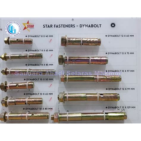 Jual Dynabolt 10 Baut Beton M10 Shopee Indonesia