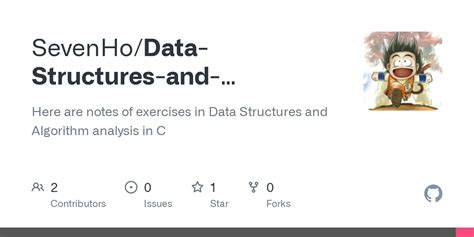 Github Sevenho Data Structures And Algorithm Analysis In C Here Are