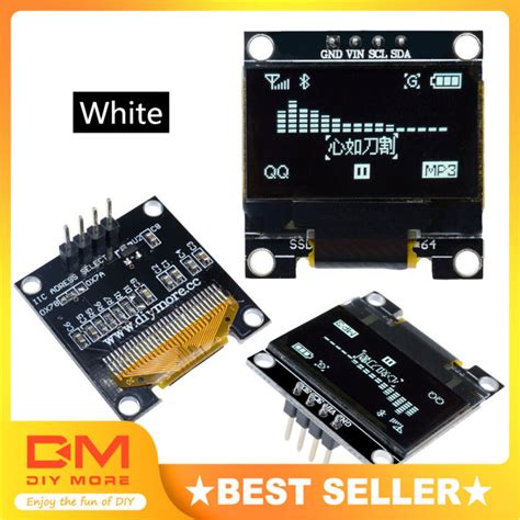 SeasBoat Màn Hình SSD LED LCD Nối Tiếp OLED I C IIC X Màu Vàng Xanh Dương Trắng