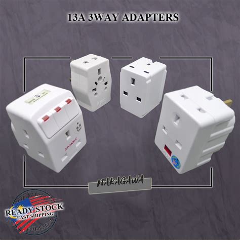 A WAY ADAPTER MULTI GANG SOCKET EXTENSION FOR TRAVEL UNIVERSAL Shopee Malaysia