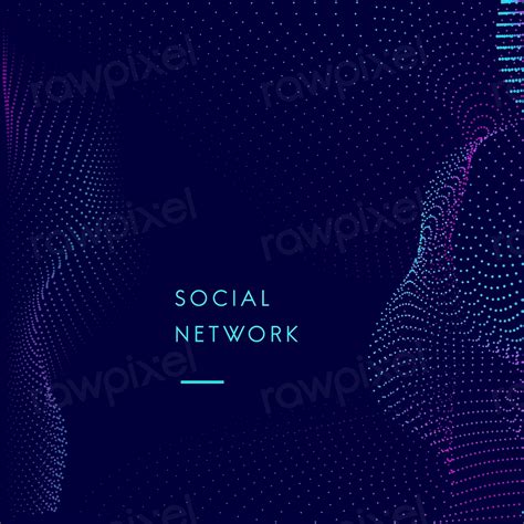 Data Visualization Particle Dynamic Wave Premium Vector Rawpixel