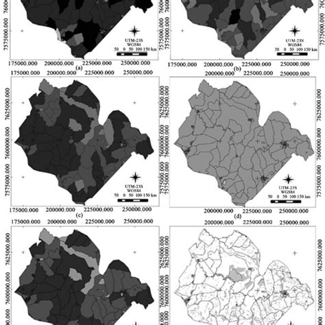 Spatial Distribution Gradient Of The Maximum 100 And Minimum 0