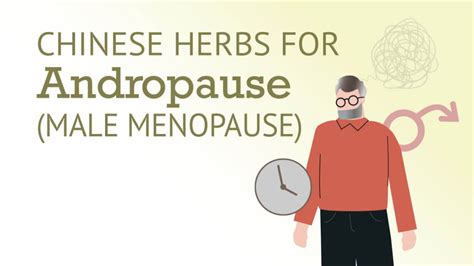 Chinese Herbs For Andropause Natural Male Menopause Support