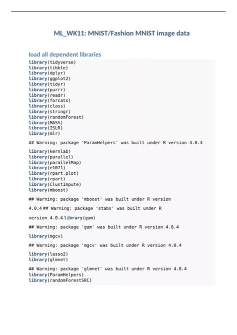 mnist fashion mnist image data ml wk11 nec solved machine learning