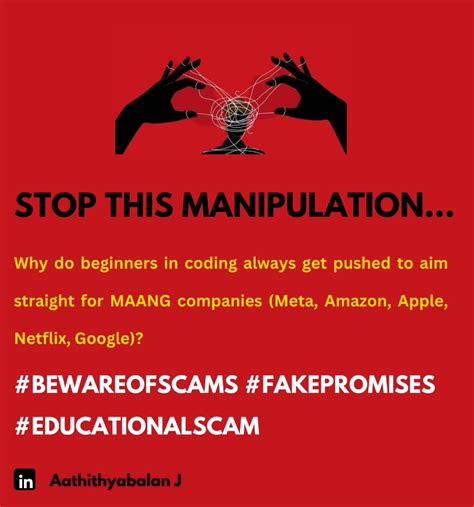 Aathithyabalan J On Linkedin Scam Education Programming Coding