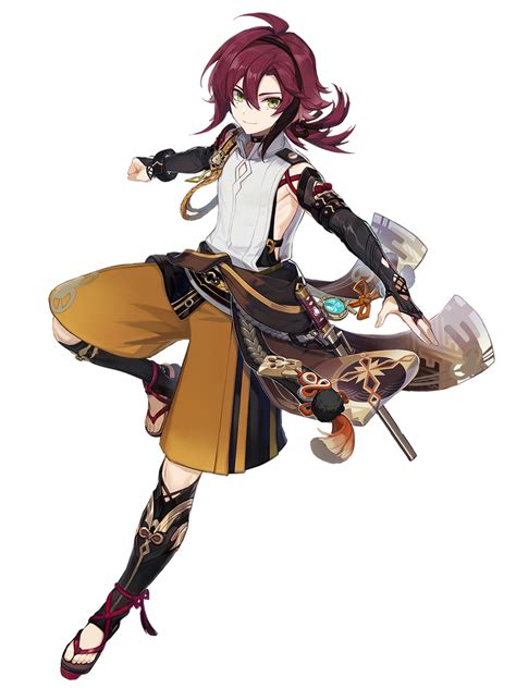 Heizou Genshin Impact Full Body Render By Deg5270 On Deviantart