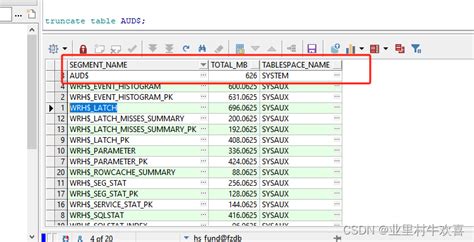 oracle表空间满清理方案汇总分享 oracle表空间满了怎么清理 csdn博客