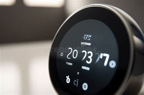 Smart Thermostat Using Sensors And Monitoring Equipment To Ensure Optimal Room Temperature