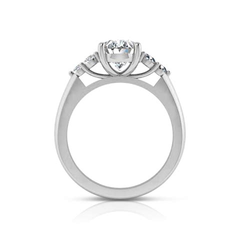 Three Stone Engagement Ring Settings Simply Diamonds