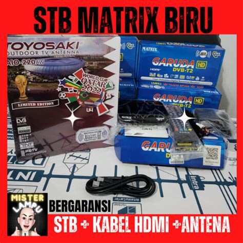 Jual Stb Matrix Biru Stb Only Jakarta Barat Mister Lampu Tokopedia