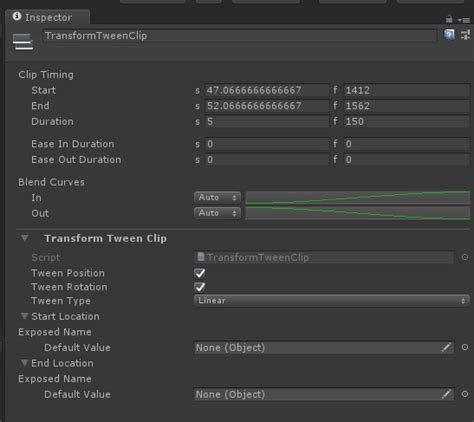 Defaultplayables Is Exposedreference Inspector Broken Or Am