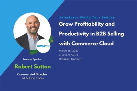Sutton Tools Pty Ltd On Linkedin Salesforce World Tour Sydney 2023