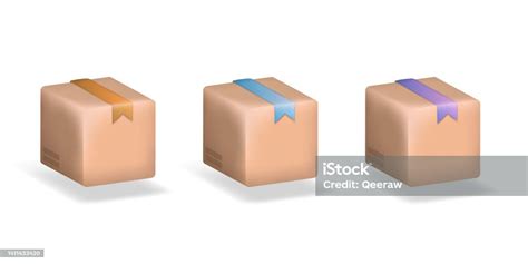 원근감보기에서 3d 갈색 판지 배달 또는 선물 상자 판지 상자에 대한 스톡 벡터 아트 및 기타 이미지 판지 상자 꼭대기 소포 Istock