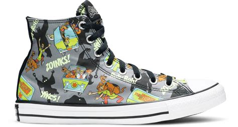 Scooby‑doo X Converse Chuck Taylor All Star High Chased By Ghosts