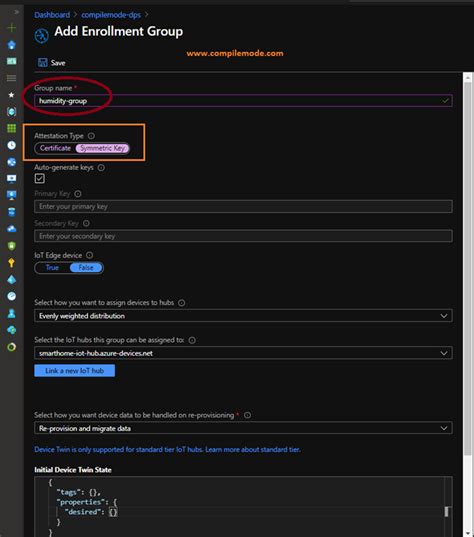 Device Enrollments Using Azure Iot Hub Device Provisioning Service