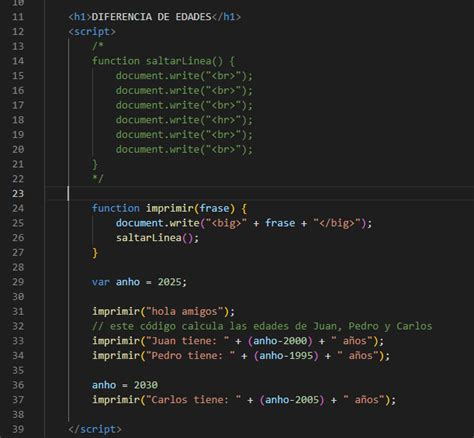 Qué pasa si te olvidas la palabra function a la hora de declarar una de las funciones Y los