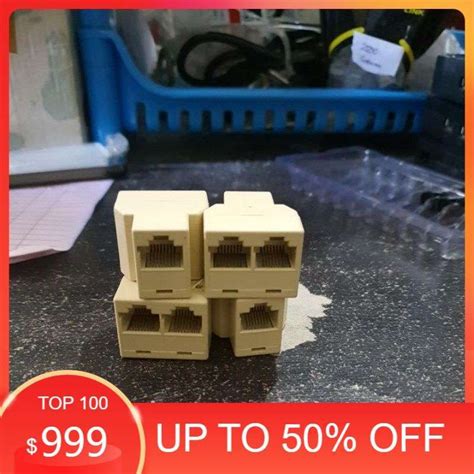 Jual Barel RJ Female To Female Konektor Penyambung Sambungan Kabel Lan Di Seller Rizqi