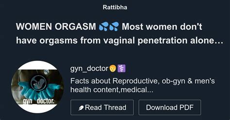Women Orgasm 💦💦 Most Women Dont Have Orgasms From Vaginal Penetration