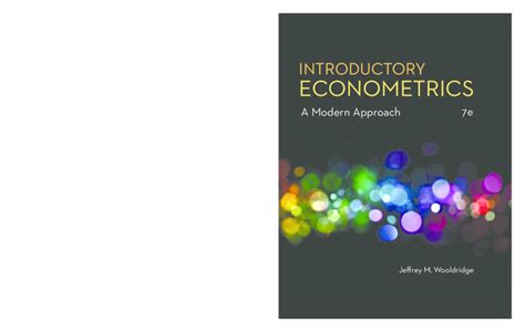 Pdf Econometrics A Modern Approach