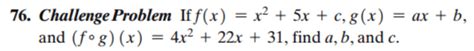 Algebra 2 Composition Of Functions What Is The Right Approach To
