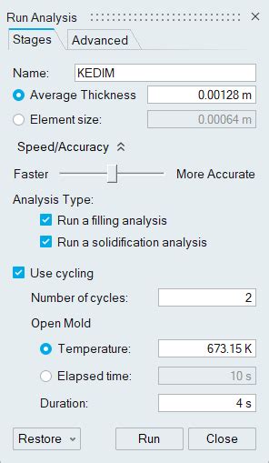 Run Analysis