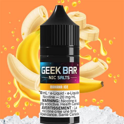 Geek Bar Nic Salt Banana Ice 30ml In Steinbach Manitoba Steinbach Vape