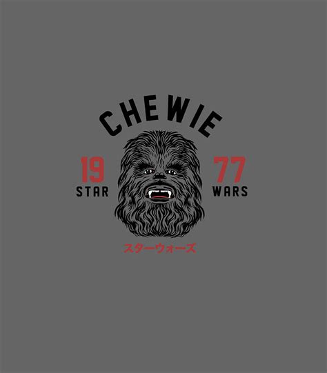 Star Wars Retro Chewie Face Digital Art By Rogan Diya Pixels