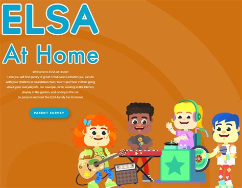 With School Holidays Approaching Now Is A Great Time To Check Out The Elsa At Home Website
