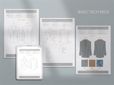 A Technical Pack Of Your Garment Design Ready For Sampling Manufacturing Upwork