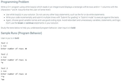 Solved Programming Problem Write A C Program Using While