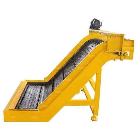 High Performance Hinged Belt Conveyor Chip Conveyor Steel Hinged Belt Conveyor China High