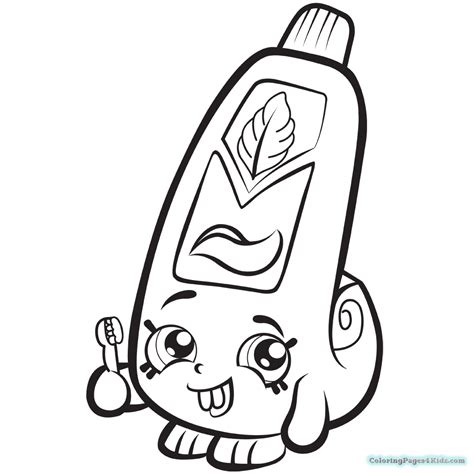 Shopkins Season 1 Coloring Pages At Free Printable