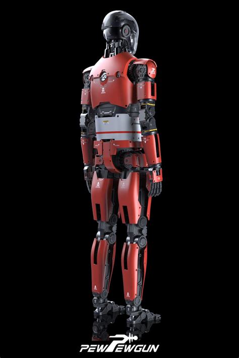 PEW PEW GUN ROBOTTIC NUDE BODY