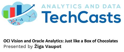 Ziga Vaupot On Linkedin Andouc Techcasts Ocivision Oracleanalytics