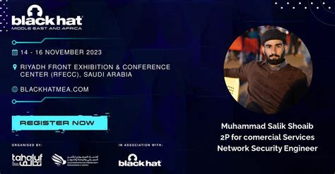 muhammad salik s on linkedin black hat middle east and africa 2023