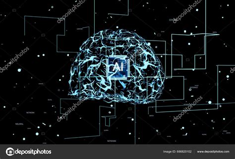 Artificial Intelligence Computing Simulating Human Brain Thought