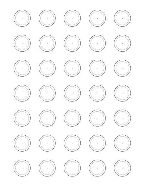 Macaron Template Printable