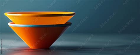 Visual Representation Of A Funnel Chart Illustrating Customer Journey Analytics Minimalist With