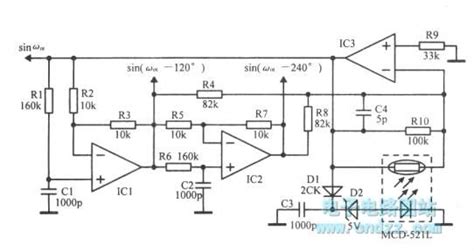 three phase output oscillator oscillator circuit signal processing