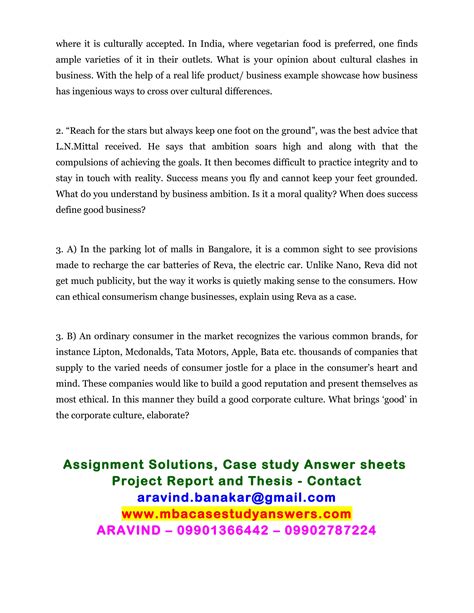 Nmims Assignment Answer Sheets Doc