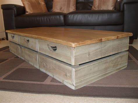 30 Best Rustic Storage Diy Coffee Tables