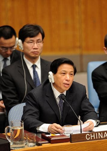 张业遂表示中国支持重启中东和平进程